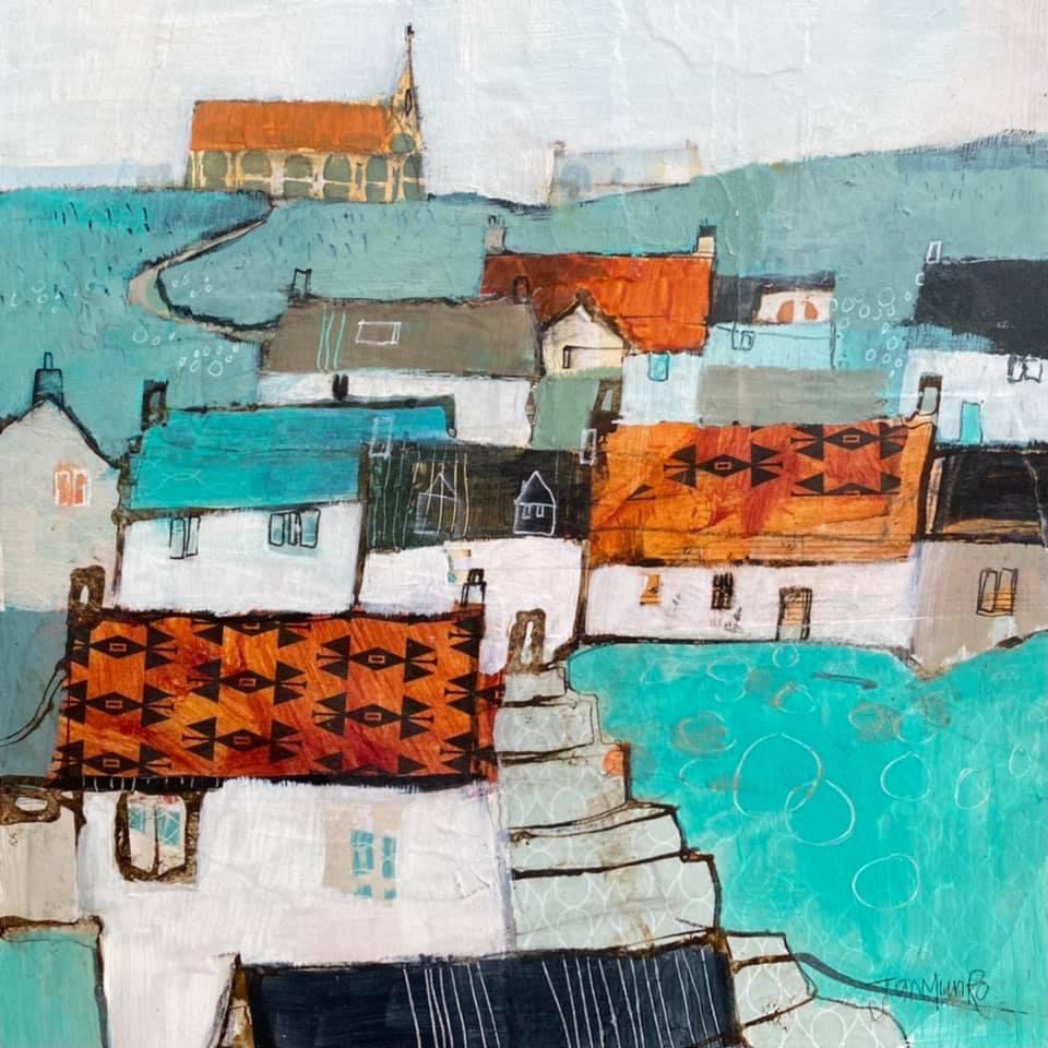 Jan Munro - Create a Contemporary Scene in Mixed Media***Only 3 Places ...