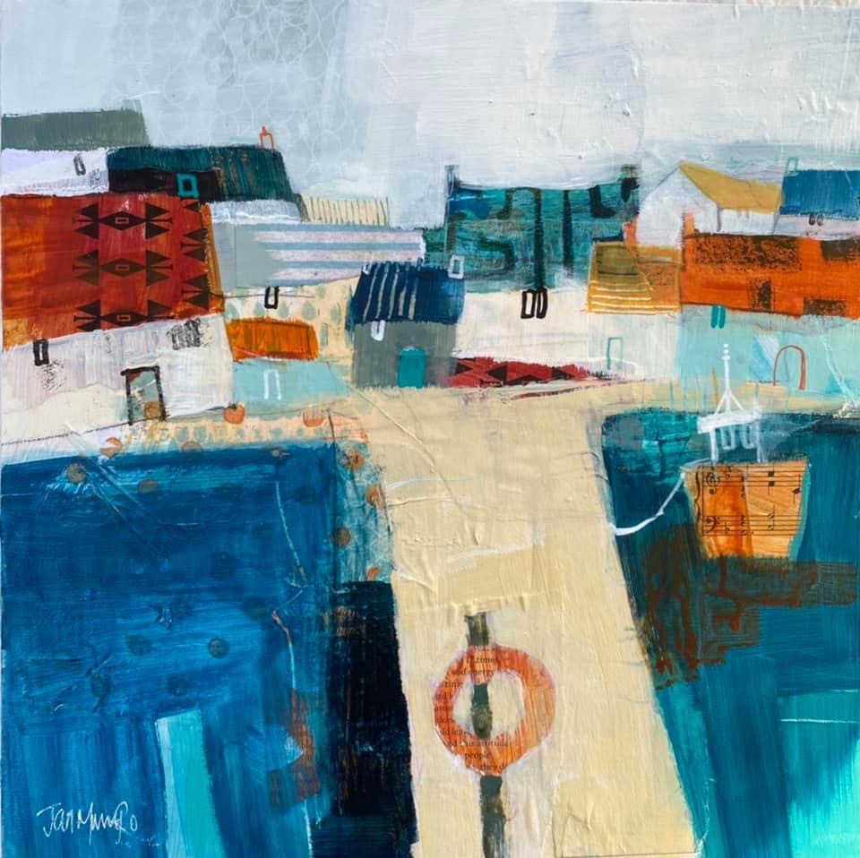 Jan Munro - Create a Contemporary Scene in Mixed Media***Only 3 Places ...