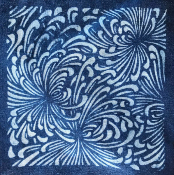 Rob Jones - Introduction to Japanese Katazome paste resist dyeing ...